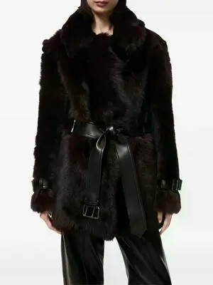 Burberry Short Shearling Linley Coat