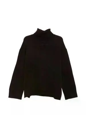 ALLUDE Drop-shoulder Sweater