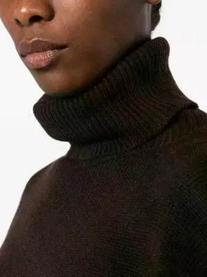 ALLUDE Drop-shoulder Sweater