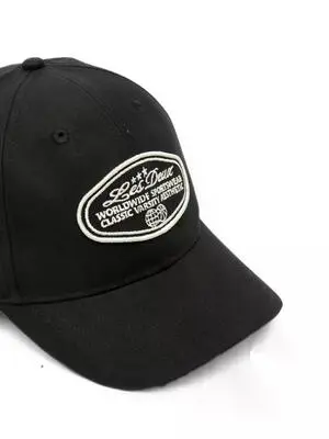 LES DEUX Worldwide Logo-patch Baseball Cap