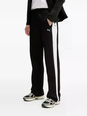 PUMA T7 Side-stripe Track Pants - Black