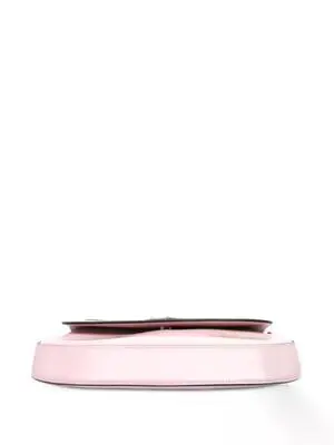 Prada Spazzolato Leather Cleo Flap Shoulder Bag
