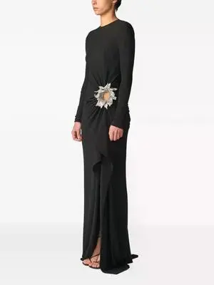 Monse Draped Cutout Maxi Dress