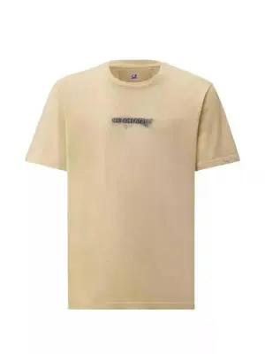 C.P. COMPANY 24/1 Jersey Short Sleeve Logo T-shirt