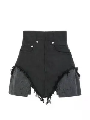 Rick Owens Dirt Cutoffs Mini Shorts