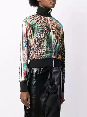 Philipp Plein Baroque Flower Printed Jacket