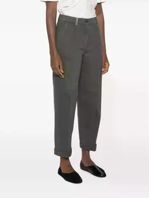 Peserico Pleated Detail Gabardine Trousers
