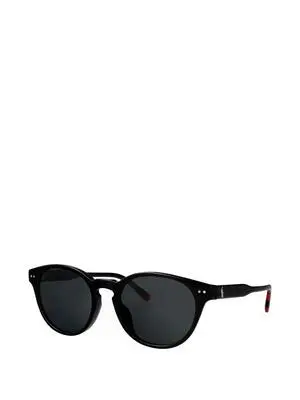 Polo Ralph Lauren Round-frame Sunglasses - Black