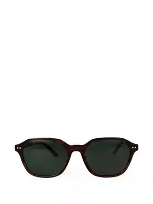 POLO RALPH LAUREN EYEWEAR Geometric Frame Sunglasses - Brown