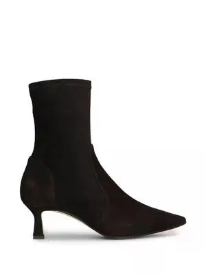 THE SELLER Pointed-toe Suede Boots - Brown