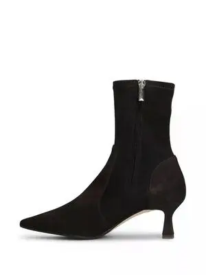 THE SELLER Pointed-toe Suede Boots