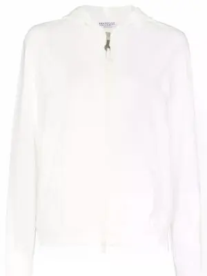 Brunello Cucinelli Two-way Zip-up Hoodie
