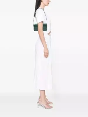 Celine Shiny Calfskin Triomphe Claude Shoulder Bag