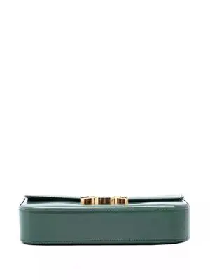 Celine Shiny Calfskin Triomphe Claude Shoulder Bag