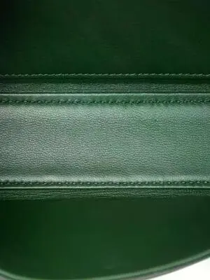 Celine Shiny Calfskin Triomphe Claude Shoulder Bag