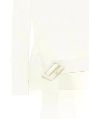 SIMONA CORSELLINI Belted Ribbed-knit Sweater