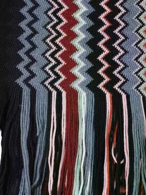 Missoni Zigzag Fringed Scarf