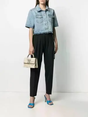 Off-White Formal Straight Leg Trousers