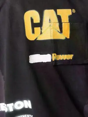 Heron Preston X Caterpillar Logo-print T-shirt