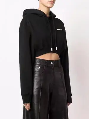 Off-White Helvetica Logo-print Hoodie