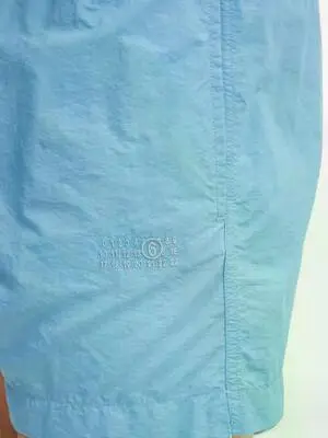 MAISON MARGIELA Logo-print Drawstring Swim Shorts