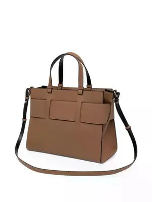 Armani Exchange Logo Plaque Tote Bag