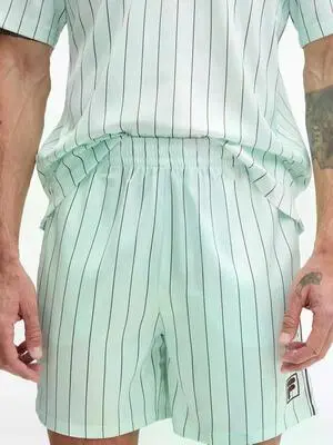 FILA Coverciano Pinstripe Logo Patch Shorts