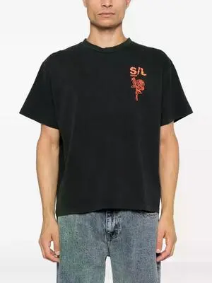 SECOND / LAYER Graphic-print T-shirt