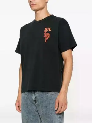 SECOND / LAYER Graphic-print T-shirt
