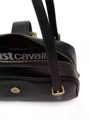 Just Cavalli Snake Plaque Buckle Detail Tote Bag