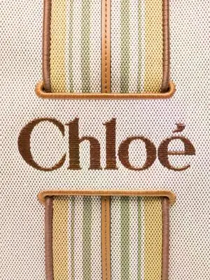 Chloé Woody Loop Printed Tote Bag