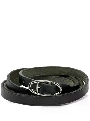 Hermès 2006 Box Calf Triple Tour Wrap Bracelet