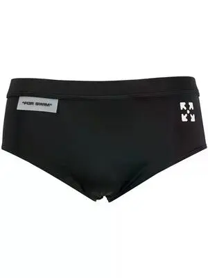Off-White Logo Swim Briefs