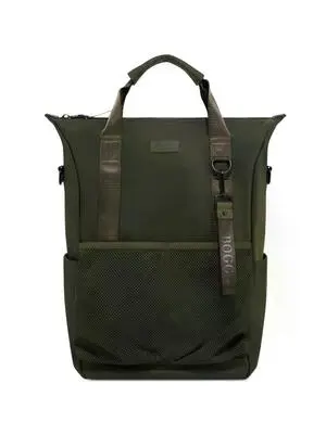Boggi Milano 3-way Technical Fabric Bag - Green