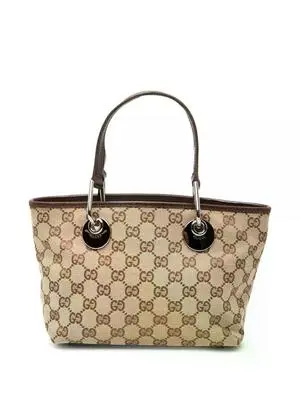 Gucci Gg Canvas Eclipse Handbag