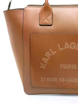 Karl Lagerfeld Small K/daily Leather Tote Bag