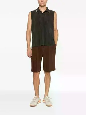 Issey Miyake Plissé-effect Shorts
