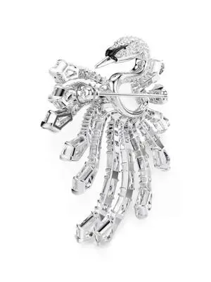 SWAROVSKI Swan Crystal-embellished Brooch