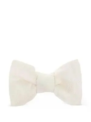 TOM FORD Silk Bow Tie - Neutrals