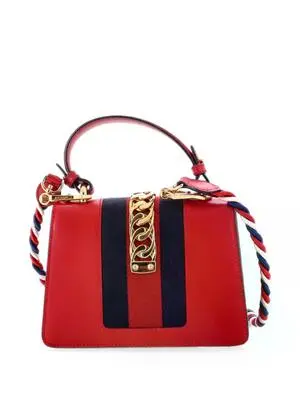 Gucci Sylvie Mini Satchel - Red