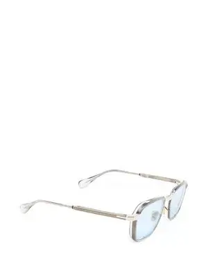 JACQUES MARIE MAGE Beckett Geometric Frame Sunglasses