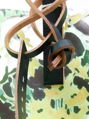 Marni Floral-print Logo Tote Bag