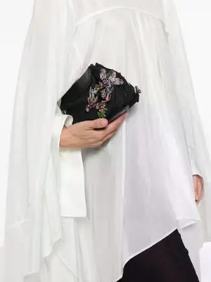 LANVIN Asymmetric High-neck Blouse