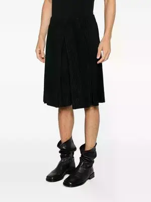 Issey Miyake Pleated Shorts - Black