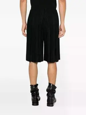 Issey Miyake Pleated Shorts - Black
