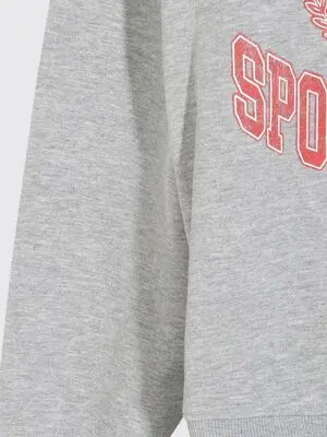 ANINE BING Relaxed Fit Logo Crewneck Sweatshirt