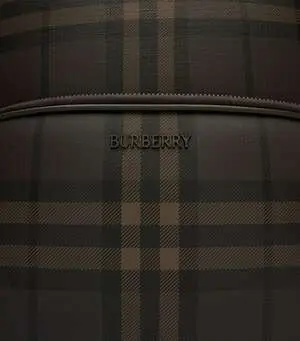 Burberry Canvas City Check Backpack