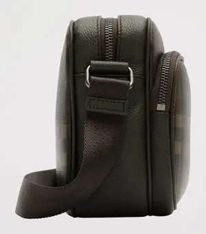Burberry City Check Pocket Cross-body Bag - Brown