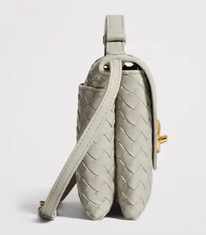 Bottega Veneta Leather Knot Lock Top-handle Bag