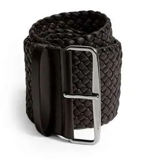 Bottega Veneta Nappa Leather Sumo Belt - Brown